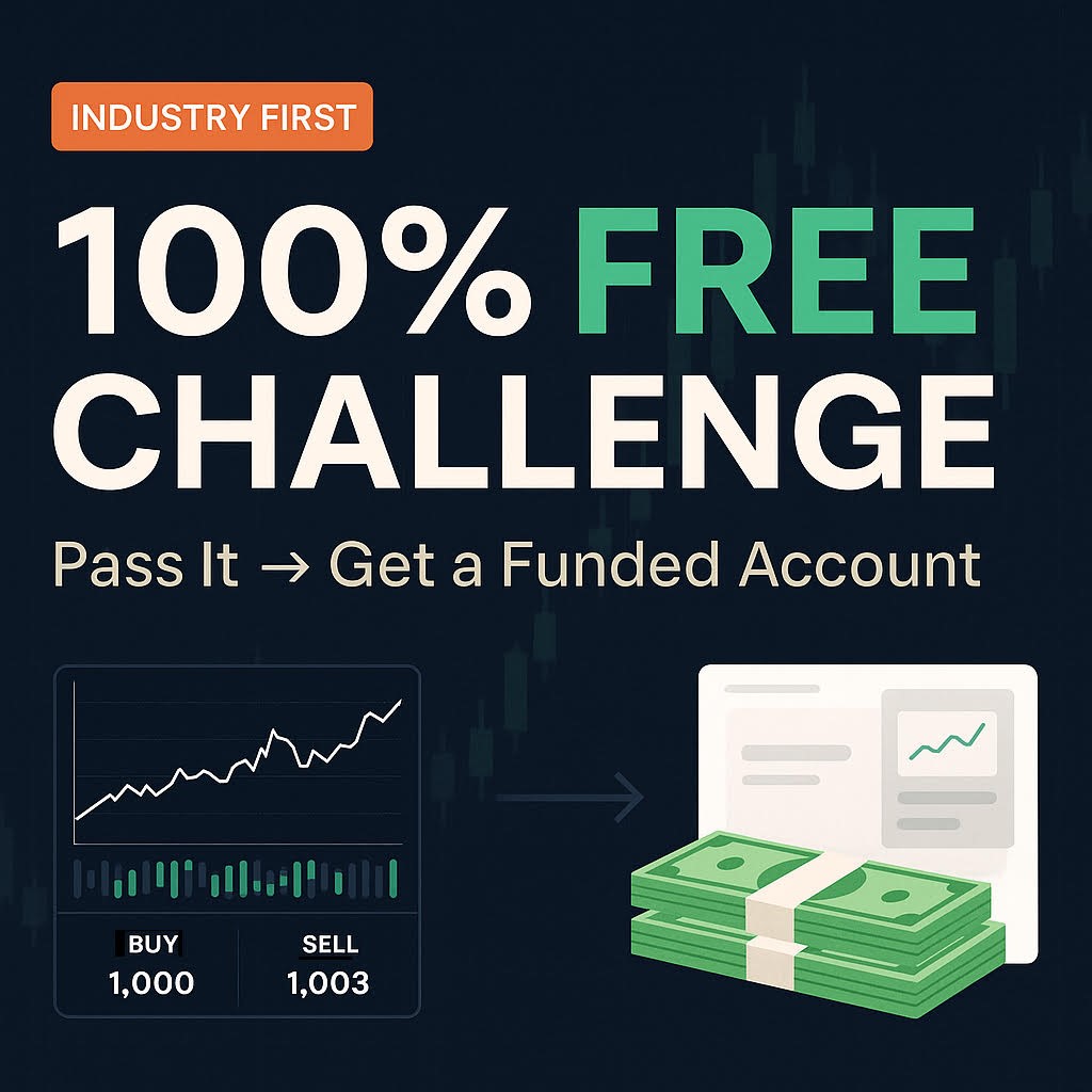 The Industry First 100% Free Trading Challenge - Get a Fully Funded ...